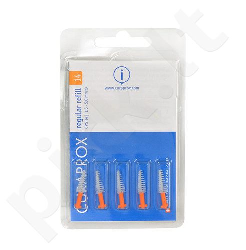 Curaprox Regular Refill CPS 14, šepetėlis moterims ir vyrams, 5pc ...