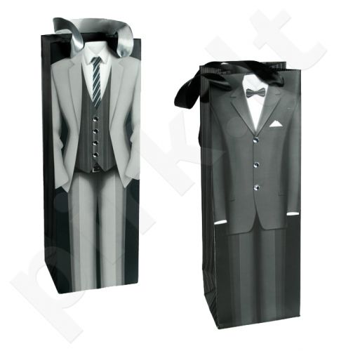 Dovanų maišelis buteliui - Pirk.lt parduotuvė