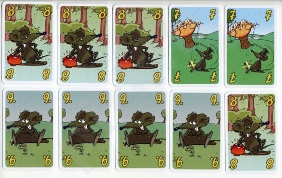 Kortų žaidimas "Bebrų gauja (Beaver gang)" - Pirk.lt parduotuvė