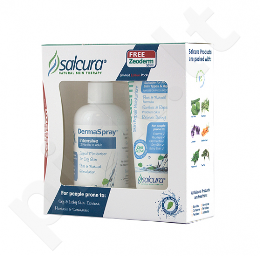 Salcura rinkinys nuo žvynelinės, egzemos, dermatito (DermaSpray ...
