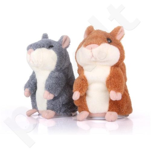 Žaislas ne tik vaikams! Minkštas kalbantis ir judantis žiurkėnas ...