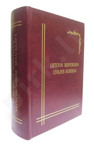 Knyga-Baras: Civilinis kodeksas - Pirk.lt parduotuvė