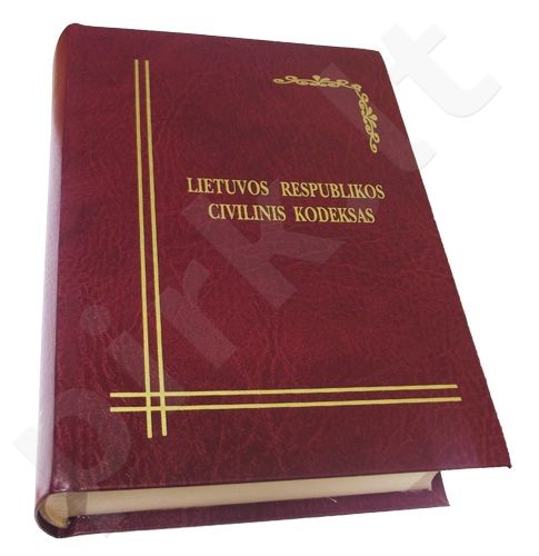 Knyga-Baras: Civilinis kodeksas - Pirk.lt parduotuvė