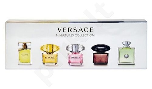 Versace Mini Set rinkinys moterims, (EDT 5ml Yellow Diamond + EDT 5ml ...