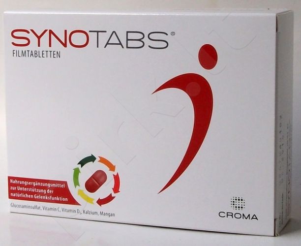 Maisto papildas SynoTabs plėvele dengtos tabletės 60tabl. - Pirk.lt ...