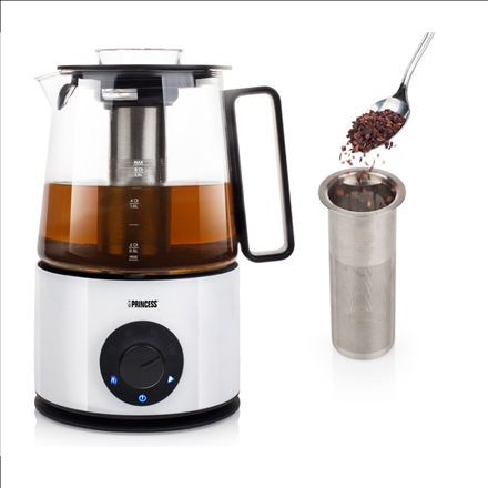 Princess 236007 Water & Tea Cooker, 1,5L, Dishwasher proof, 1700W ...