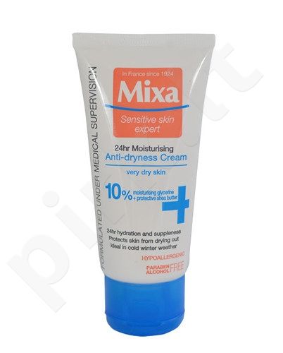Mixa 24H Moisturising Anti-dryness kremas, kosmetika moterims, 50ml ...