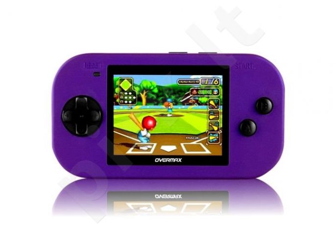 Portable Console OverMax 2.7'', 180 Games in Memory, Purple - Pirk.lt ...