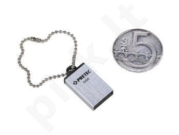 Atmintukas Pretec i-Disk Elite USB 2.0 - 8 GB sidabrinis - Pirk.lt parduotuvė