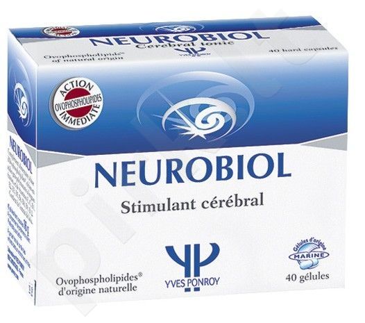 NEUROBIOL 40kaps.Yves Ponroy-vaikų dėmesiui ir koncentracijai ...