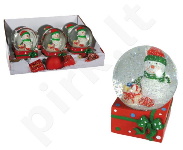 Muzikinis Kalėdinis sniego rutulys "Sniego senis" - Pirk.lt parduotuvė